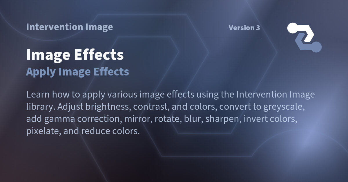 Image Effects | Intervention Image v3 | intervention.io