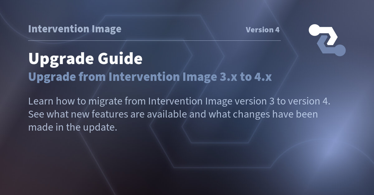 Upgrade Guide | Intervention Image v4 | intervention.io